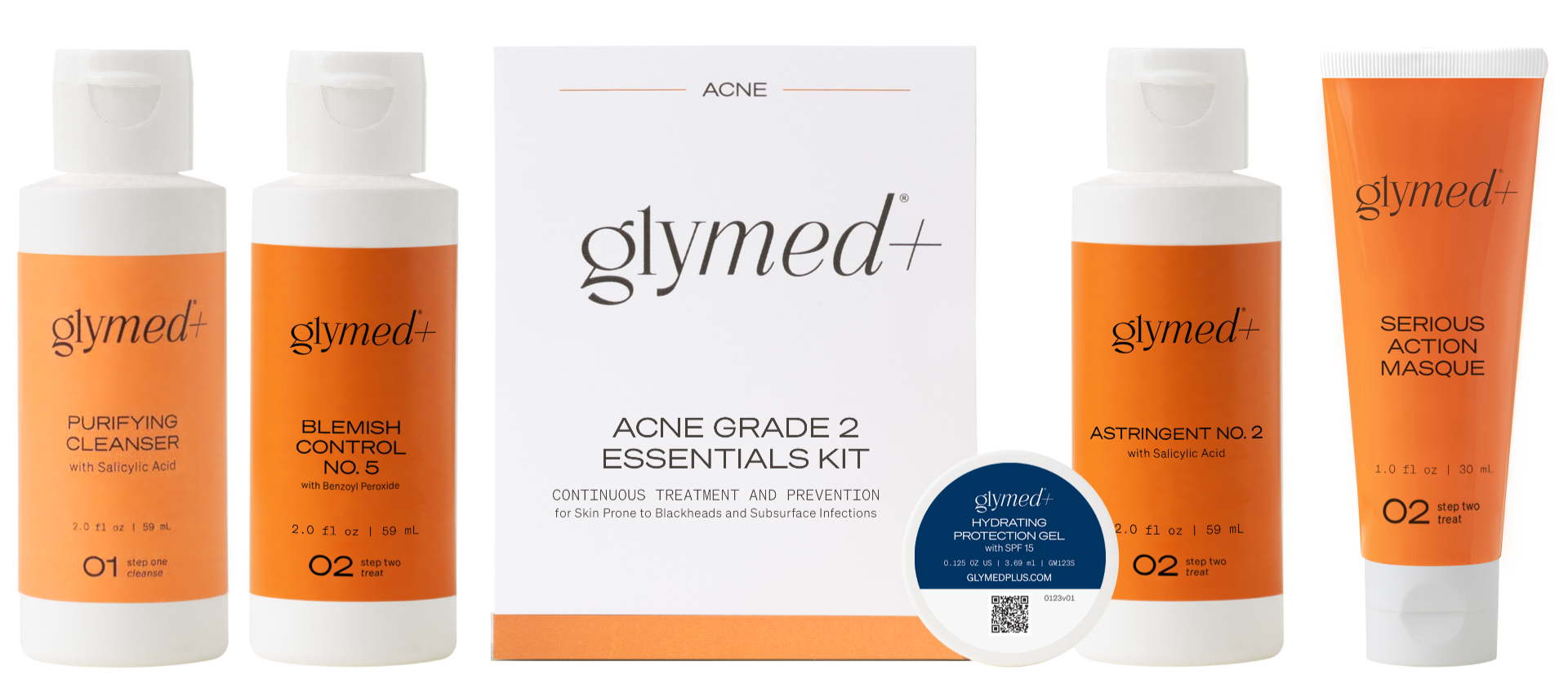 ACNE GRADE 2 ESSENTIALS KIT | Loshen & Crem
