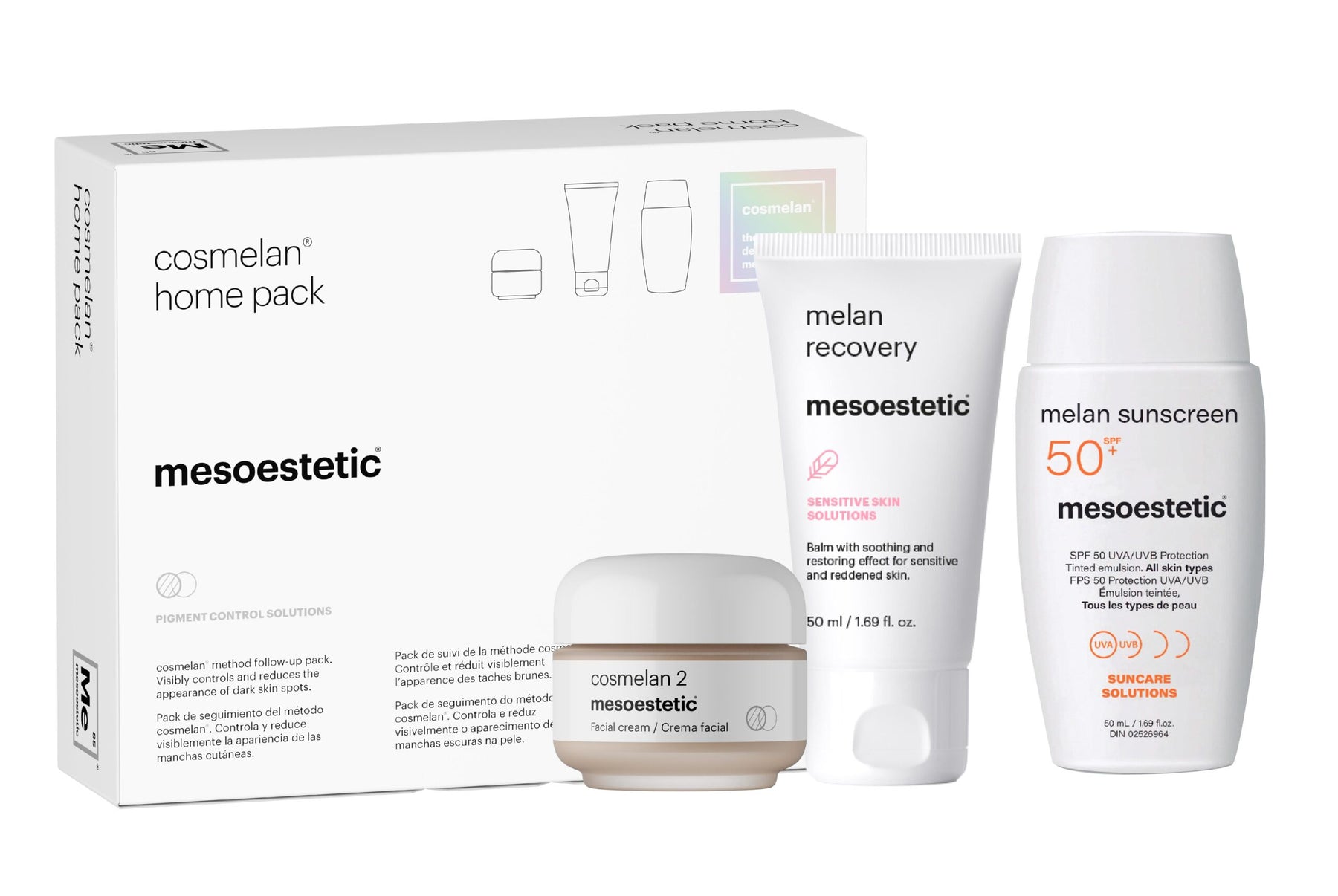 COSMELAN HOME MAINTENANCE mesoestetic | Loshen & Crem.