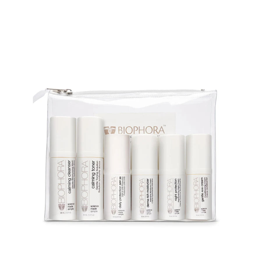 The Biophora Sensitive Skincare kit | Loshen & Crem